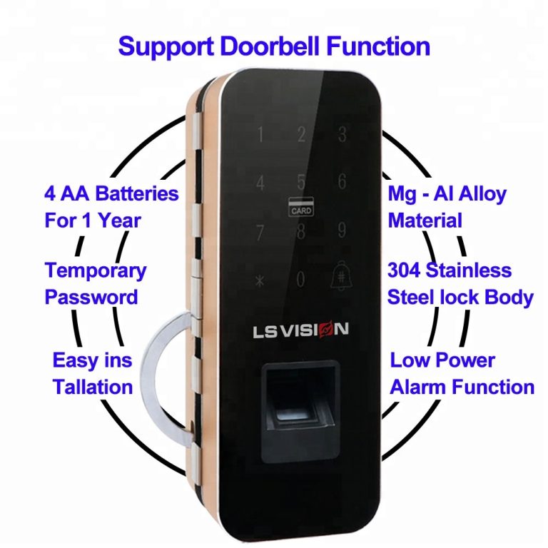 LSVISION - LS VISION Double Glazed Security Biometric Fingerprint ...